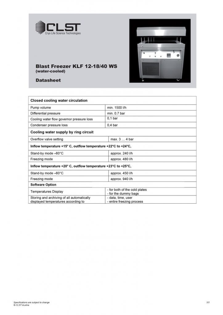 KLF 12-18 - BioStor Sytems, Inc.