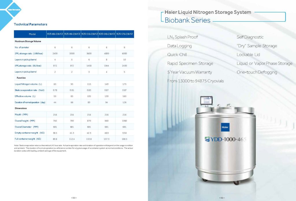LN2 Tanks - BioStor Sytems, Inc.